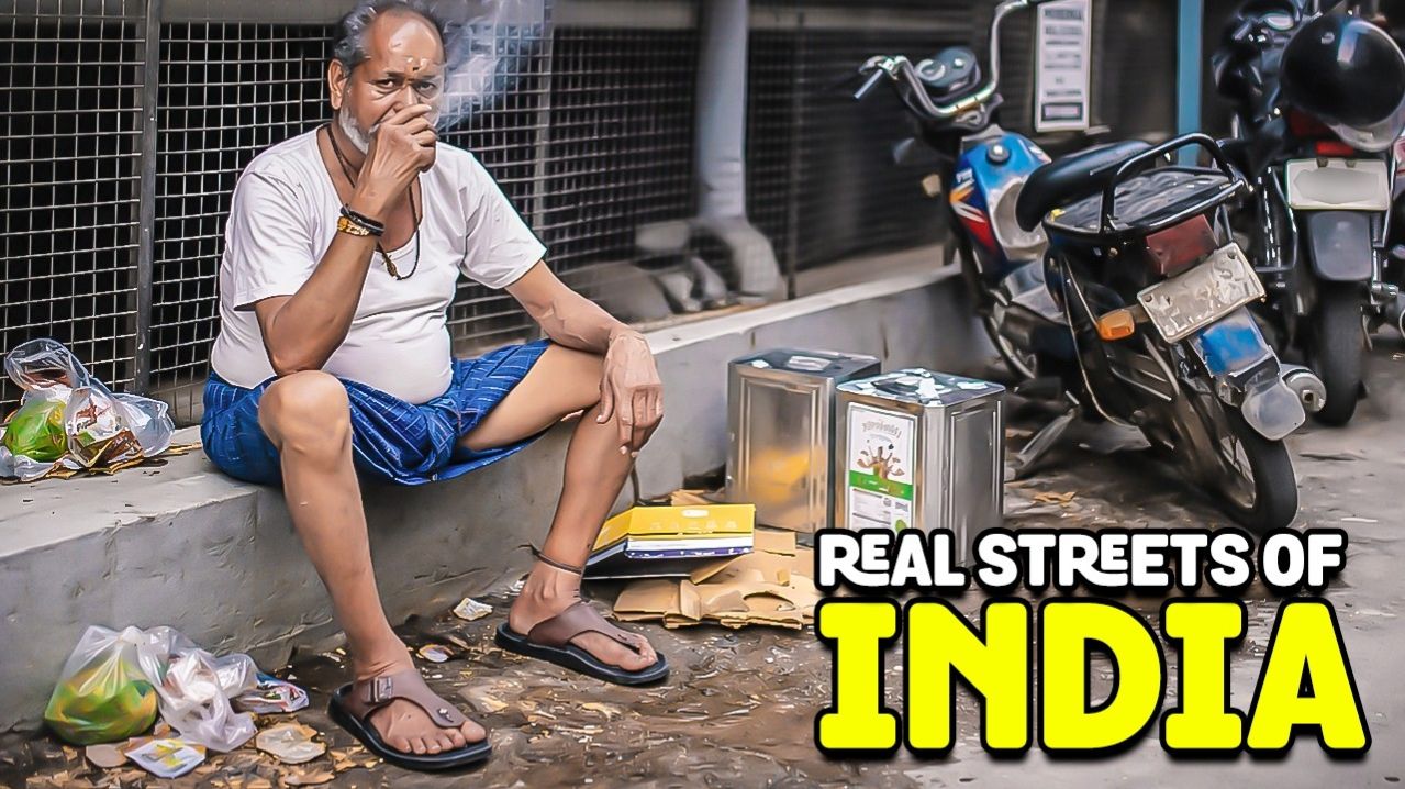 Вот как на самом деле живут люди в Индии. Вы не поверите, но это Индия. Пешеходная экскурсия.