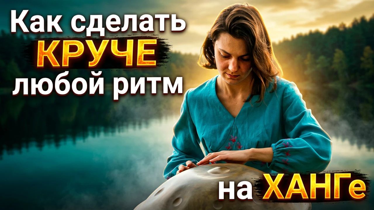 Как оживить и разнообразить ЛЮБОЙ ритм на хендпане | 6 шагов