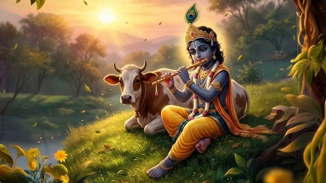 Мантра Om Sri Krishnaya Namah