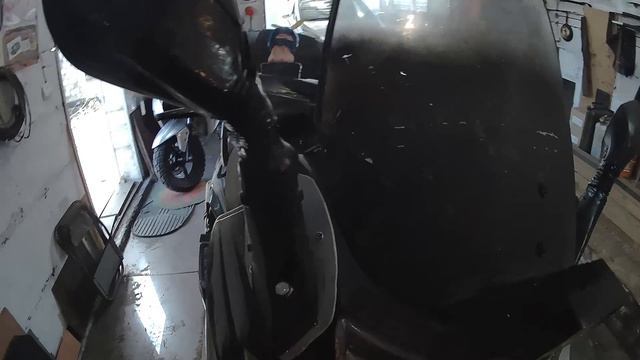 Подкраска деталей скутера ХОРС56