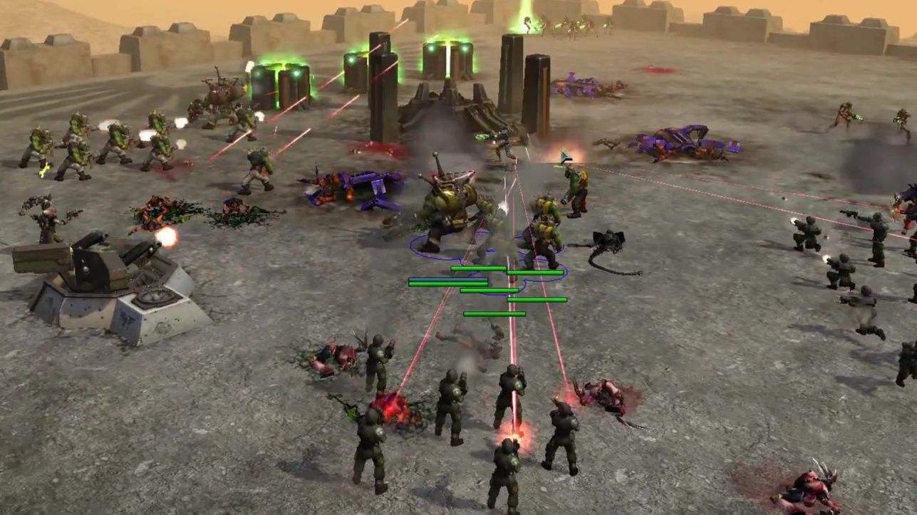 Warhammer 40,000 Dawn of War - Definitive Edition бои по сети 56