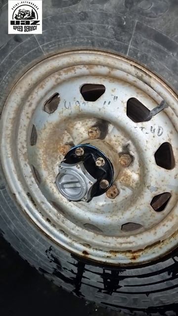 УАЗ Буханка - Поставили хабы ЭЛМО