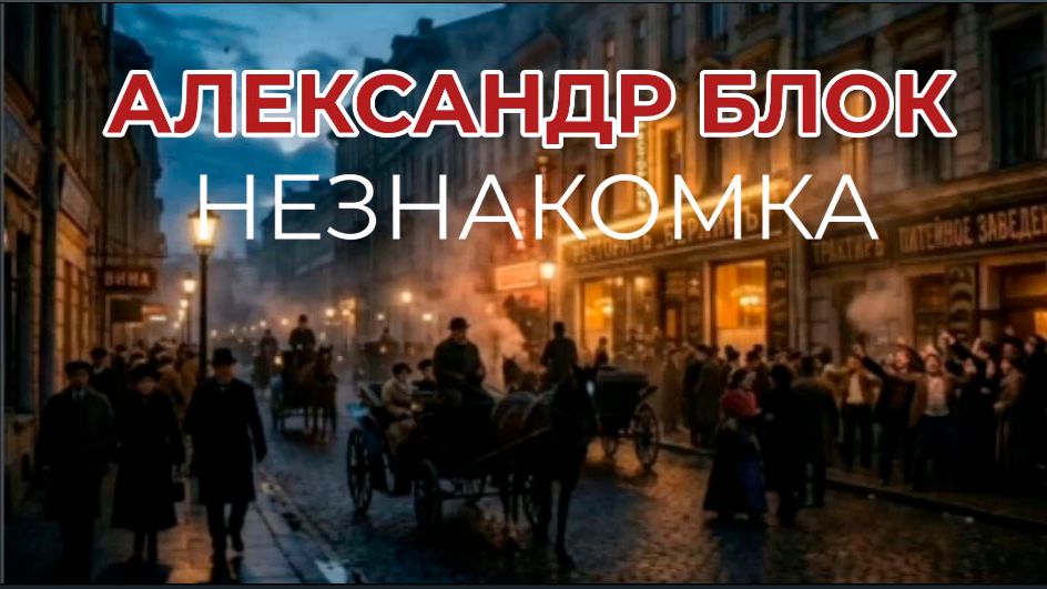 Незнакомка. Блок/ Магия слов и звуков #символизм #серебряныйвек #романс