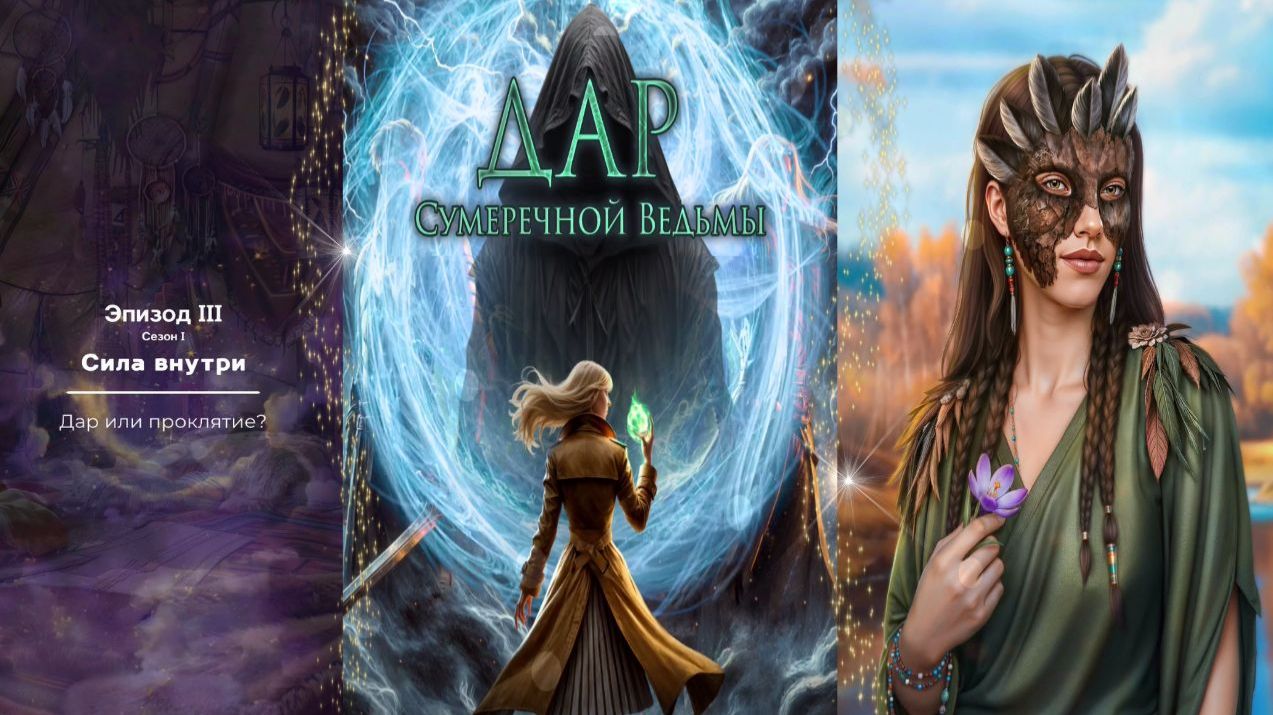 Дар Сумеречной Ведьмы / 1 сезон / 3 эпизод / Сила внутри / 💎