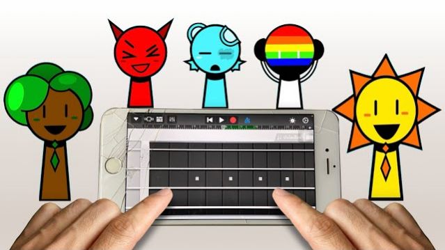 СПРУНКИ НА ТЕЛЕФОНЕ КАК ГАРАЖНЯ ГРУППА! SPRUNKI INCREDIBOX МУЗЫКА НА ТЕЛЕФОНЕ РЕАКЦИЯ