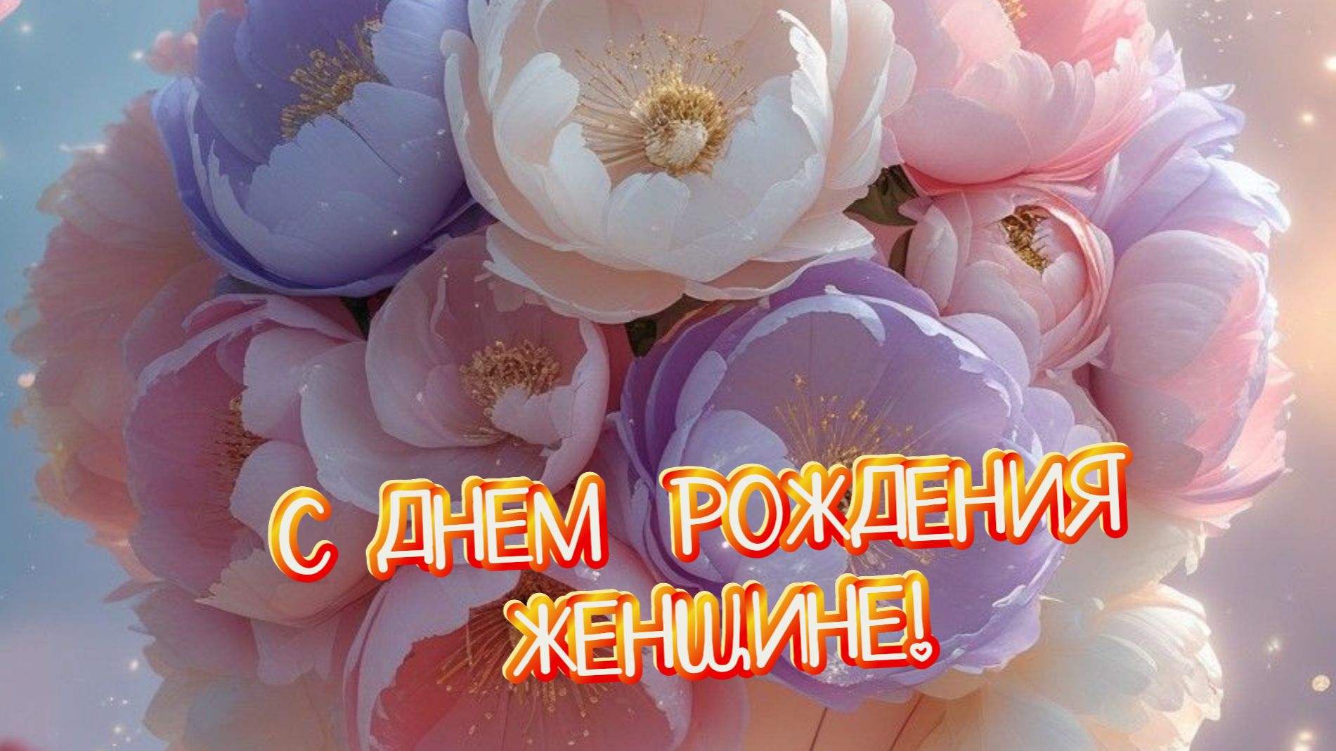 С ДНЕМ РОЖДЕНИЯ ЖЕНЩИНЕ! Музыкальные открытки поздравления бесплатно! 🎂💝