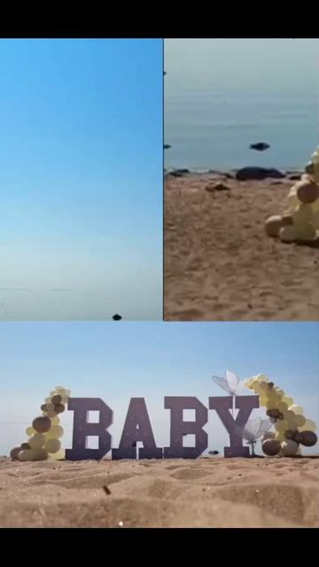 Гендер пати под ключ. Декор + дымовой фейерверк