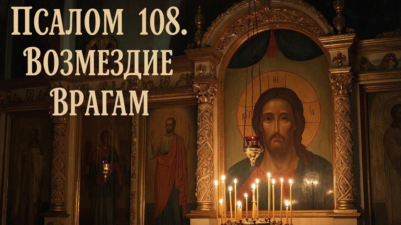 Псалом 108 Возмездие врагам