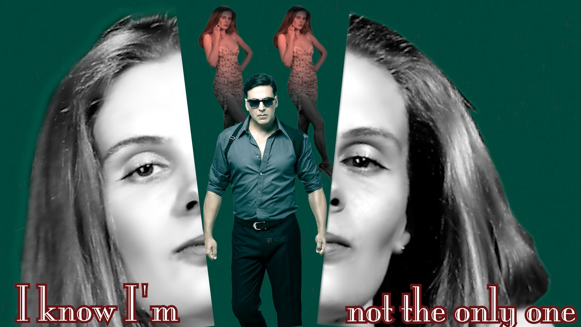 Ты у меня не единственный мужчина. You're not the only man I'm sleeping with. And you never will be!