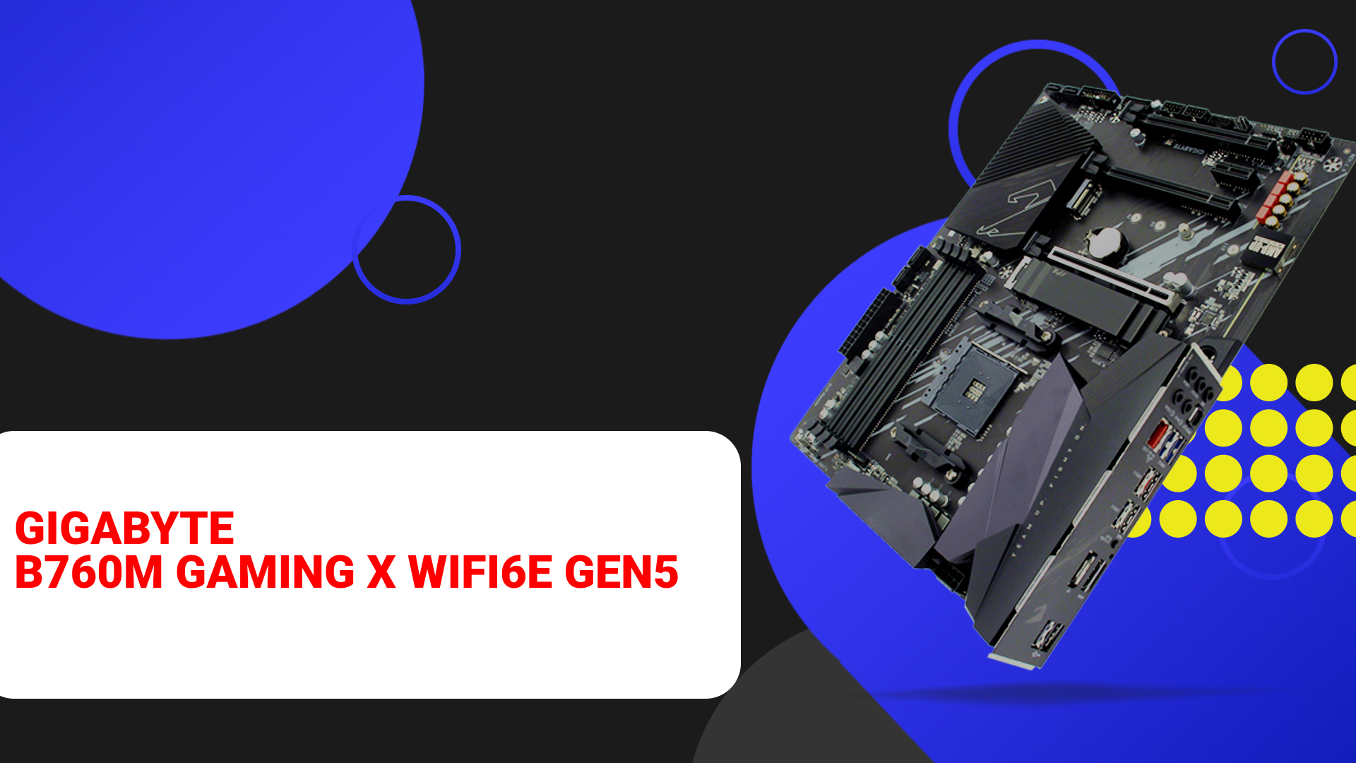 НИКС Компьютерный Супермаркет: видео про Материнская плата GIGABYTE B760M GAMING X WIFI6E GEN5