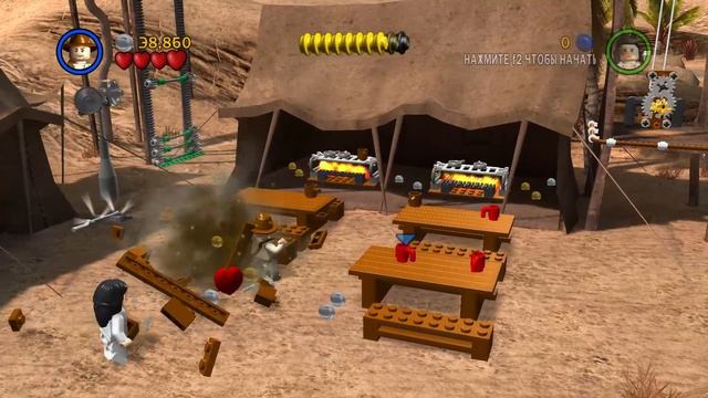 LEGO Indiana Jones Усатый босс прохождение (PC) #5