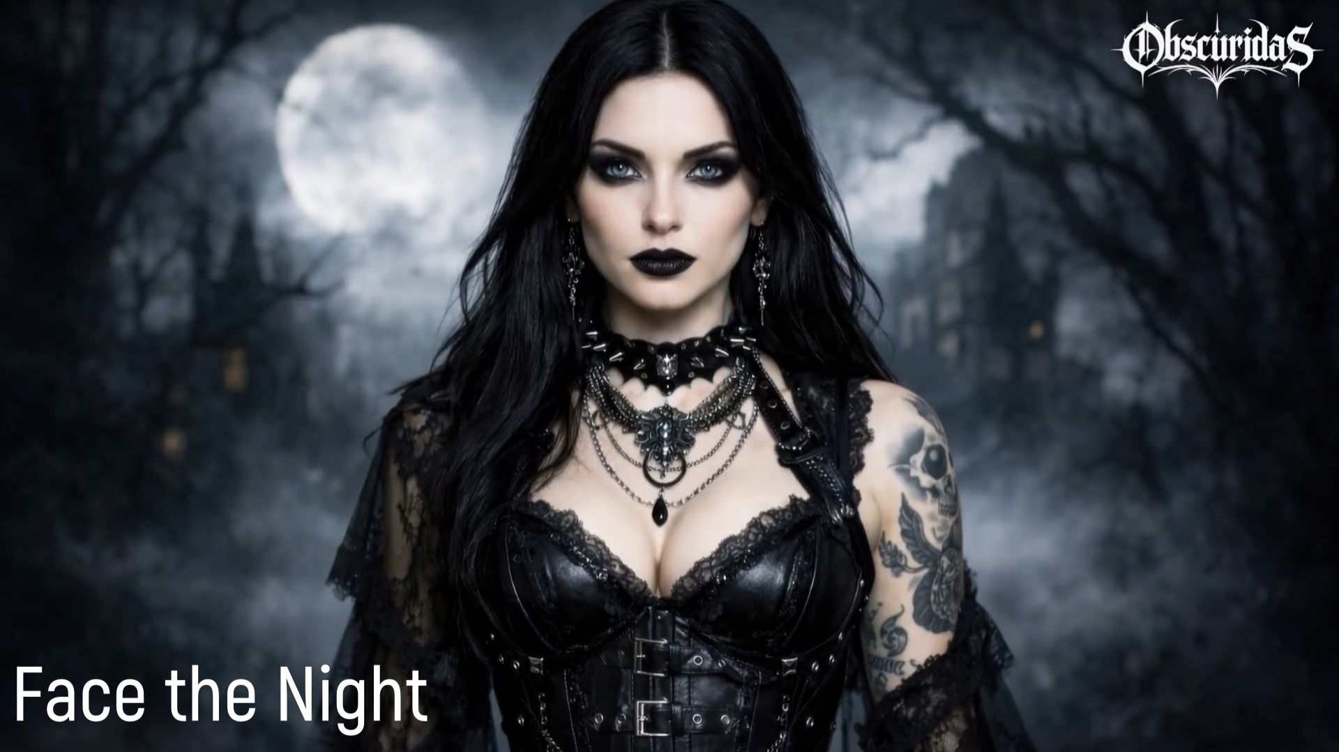 Obscuridas -Face the Night- (кадры Resident Evil 2 и RE Village нейронка)