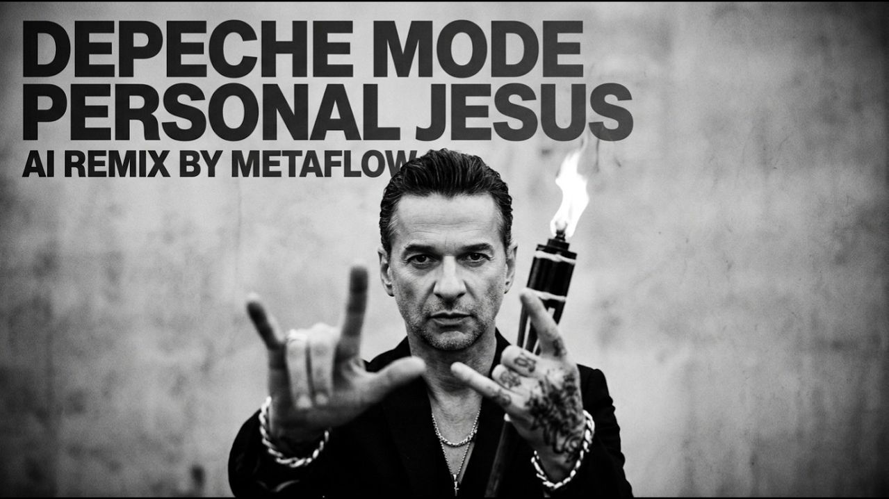 Depeche Mode Inspired Dark Synthpop AI Mix _ Devotion, Obsession & Faithwave Compilation