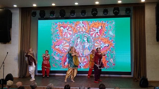 Индийский танец "Мани-мани", 6-й Слёт оздоровительных групп