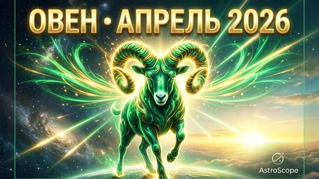ОВЕН — Гороскоп апрель 2026: Триумф собранности и выход из тени
