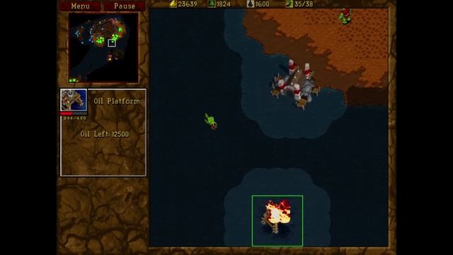 Warcraft 2 Orc Миссия 12 прохождение без комментариев