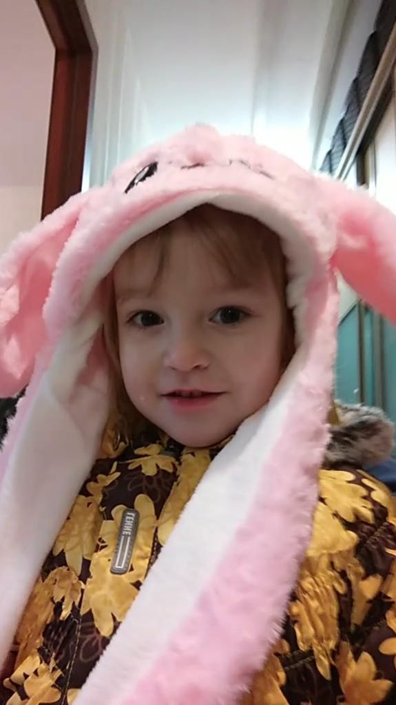 Как буд-то я зайчик. Аришка Дроздова