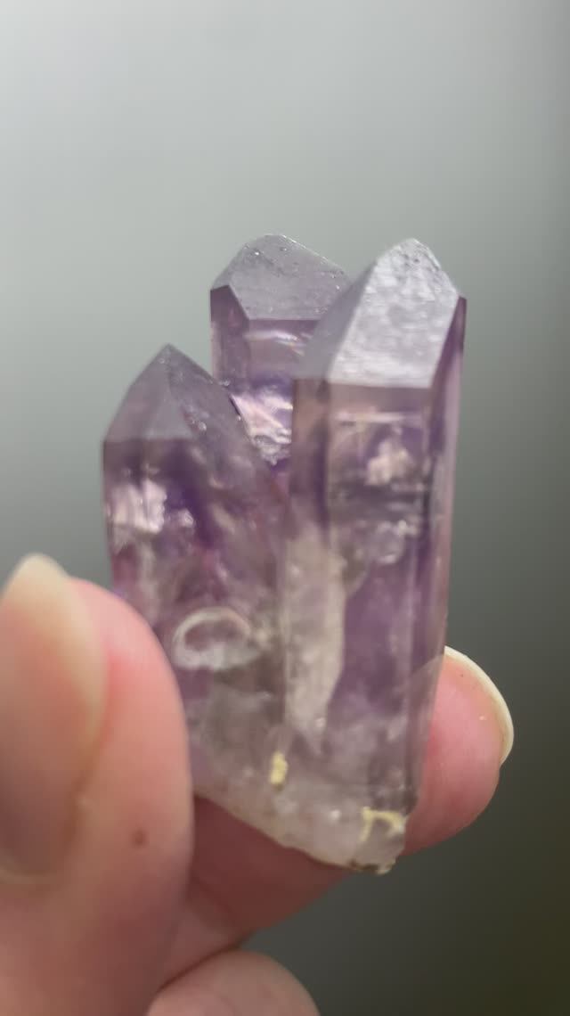 Аметист Брандберг кристалл Намибия