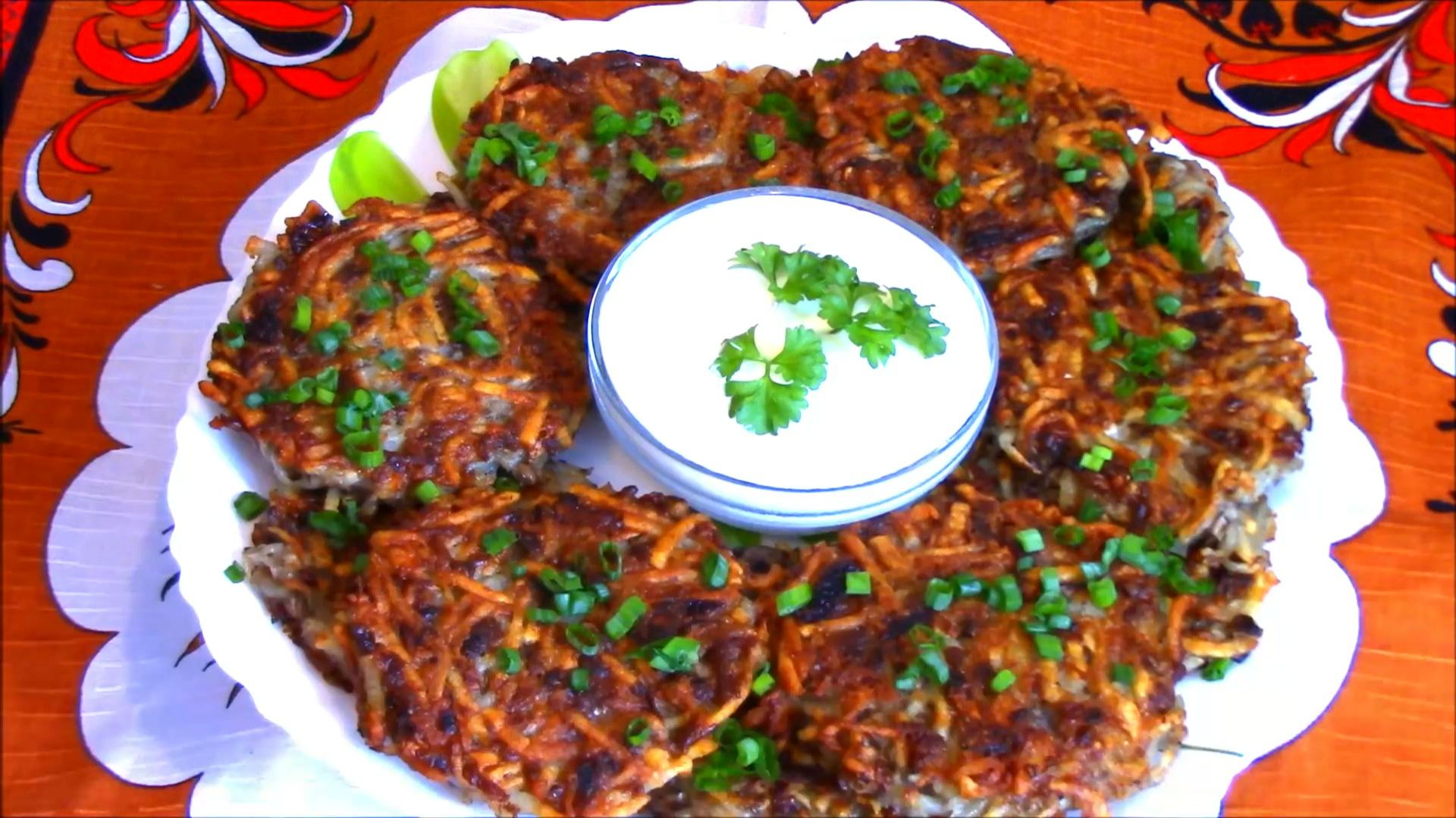 Секрет вкусных драников из картофеля с грибами.