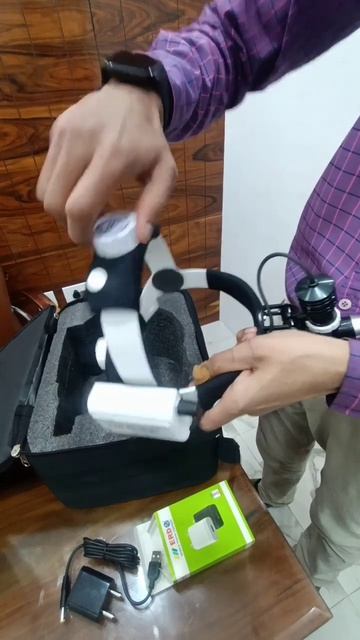 Беспроводной перезаряжаемый налобный фонарь для ЛОР-органов ENT Head light