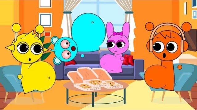 СПРУНКИ АНИМАЦИЯ: ЭПИЧЕСКАЯ ВЕЧЕРИНКА У ОРЕНА ПРОВАЛИЛАСЬ?! 😂😁🪇🥳ЗАБАВНЫЕ МОМЕНТЫ РЕАКЦИЯ