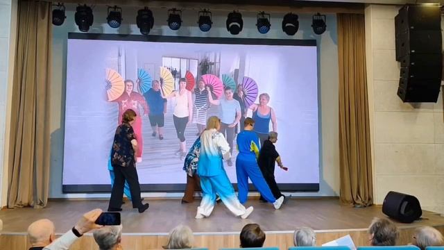 Тайчи с веером, 6-й Слёт оздоровительных групп, 2026