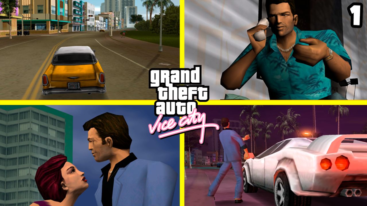 Прохождение GTA Vice City полностью на РУССКОМ.  Серия 1