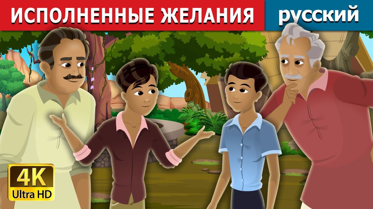 Исполненные желания ✨ Детская сказка Мультики для детей Мультфильм