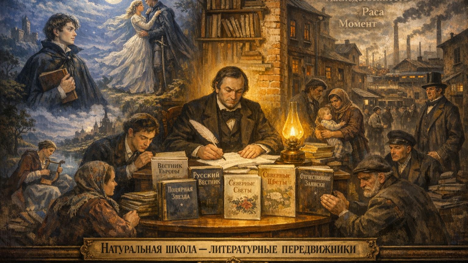 Натуральная школа - литературные передвижники