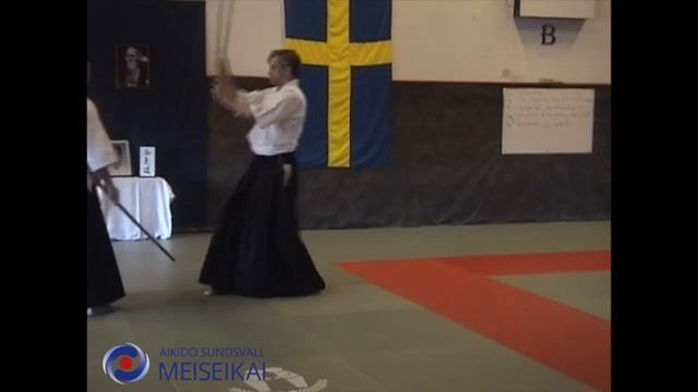 2.Aikido Ken Tai Ken Gyaku Hanmi Ikkyo Ura Shishiya Sensei, Sundsvall unknown year