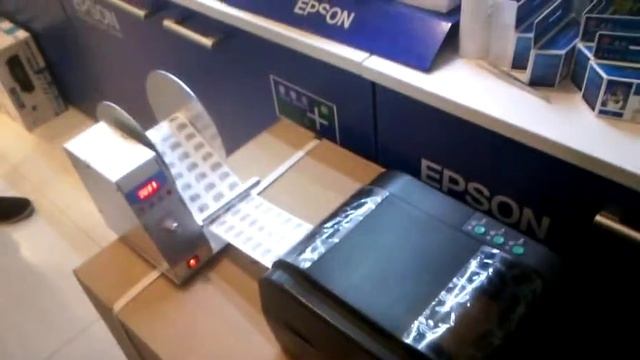 Автоматический перемотчик этикеток ZONESUN с цифровым управлением