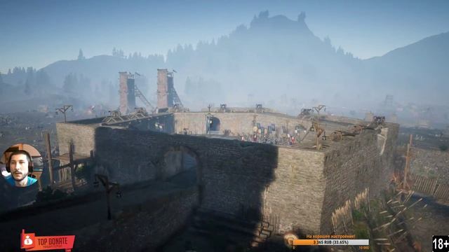 Conqueror's Blade катаем осады и общение.