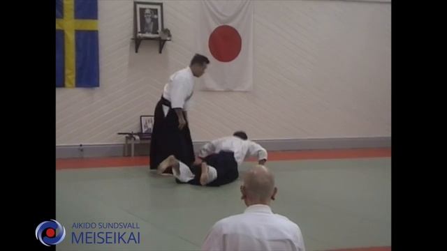 7.Aikido Ushirowaza Nikyo Shishiya Sensei Sandviken 2007