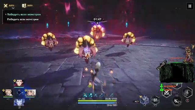 F2P бс2,2M 135ур 80репа. Игра Solo Leveling: Arise