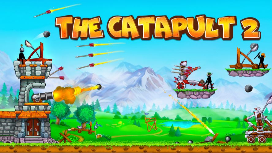 ИГРА ПРО КАТАПУЛЬТУ! 2 ЧАСТЮХА! |The Catapult 2|