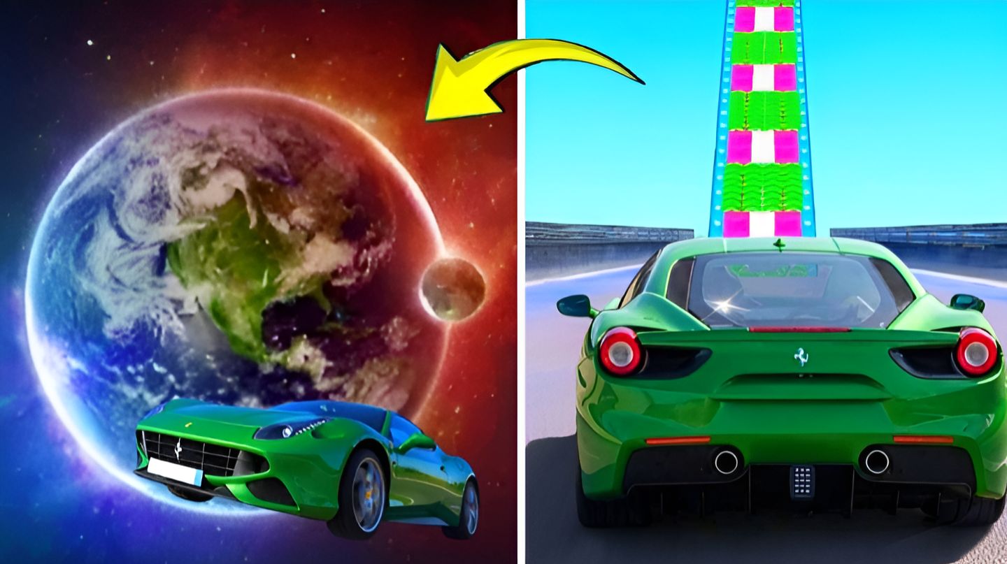 СМОЖЕТ ЛИ ЧИТЕРСКАЯ МАШИНА УЛЕТЕТЬ В КОСМОС в ГТА 5 МОДЫ ЭКСПЕРИМЕНТЫ ОБЗОР МОДА в GTA 5 ONLINE