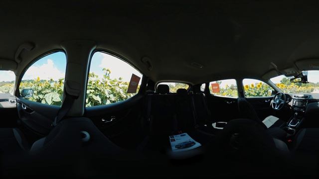 VR 360/ Nissan Qashqai 2017/ Добро пожаловать в салон.