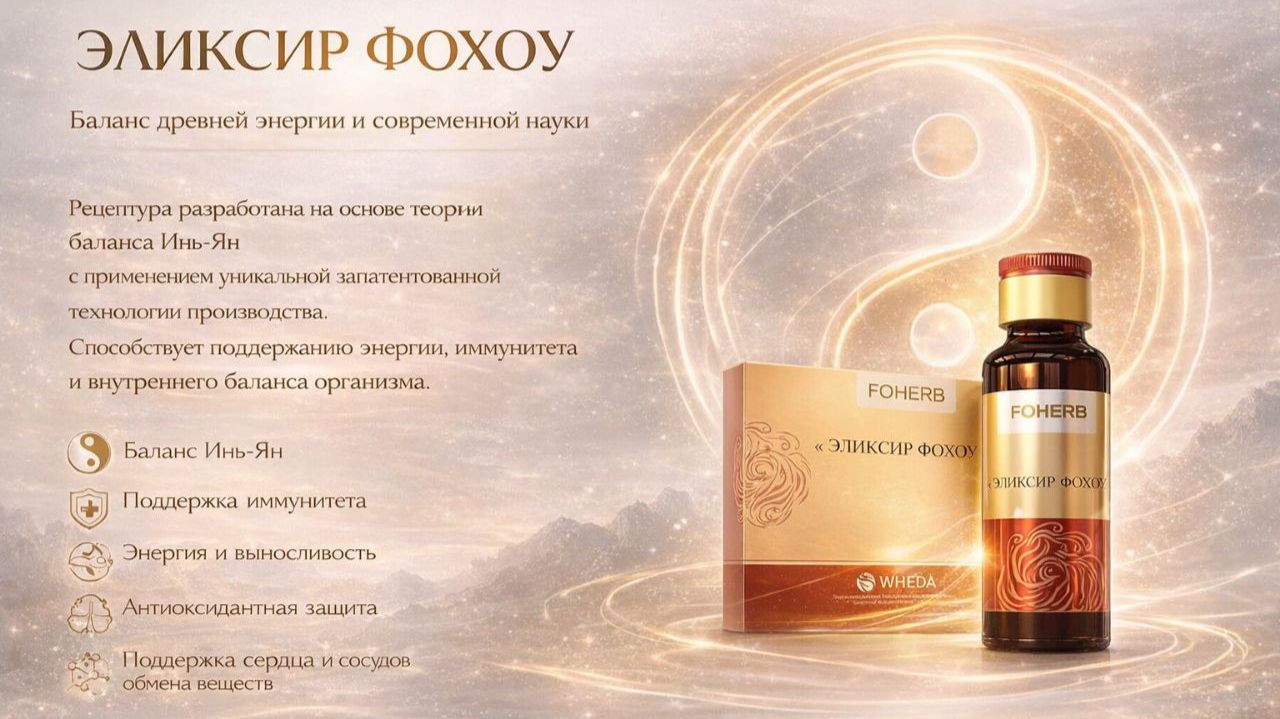 WHIEDA "Эликсир Фохоу" Доктор Виктор Тетюк