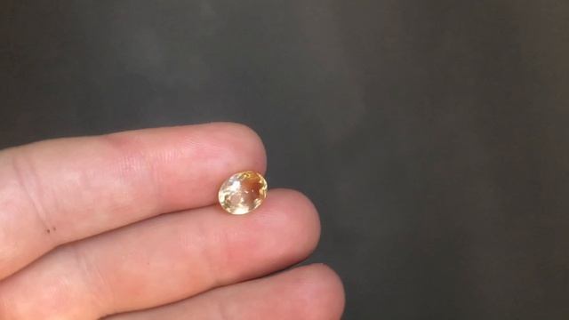 Цитрин, золотимто-желтый 3,63кт  #562