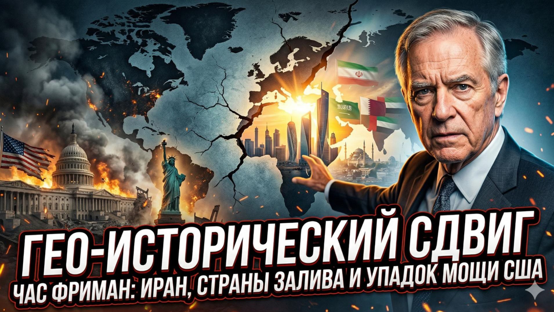 🌍 Чес Фримен | Геоисторический сдвиг - Иран и Залив больше не подчиняются США