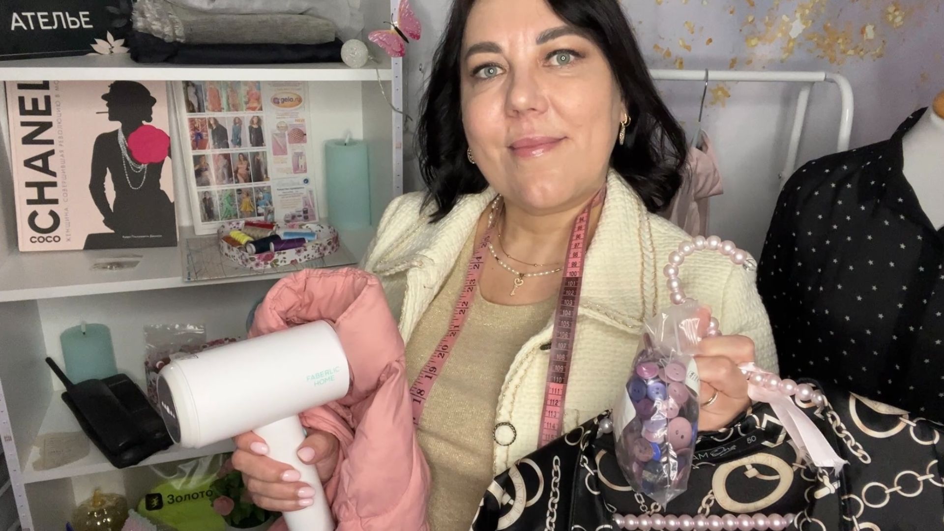 🧵ASMR УСЫПЛЯЮЩЕЕ АТЕЛЬЕ👚Снятие мерокПОЛНОЕ ВИДЕО👇СМОТРИТЕ НА БУСТИ и в ПРЕМ Дзен ПО ССЫЛКАМ В ОПИ