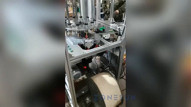 Автоматический станок ZONESUN для резки и сборки фитилей для свечей