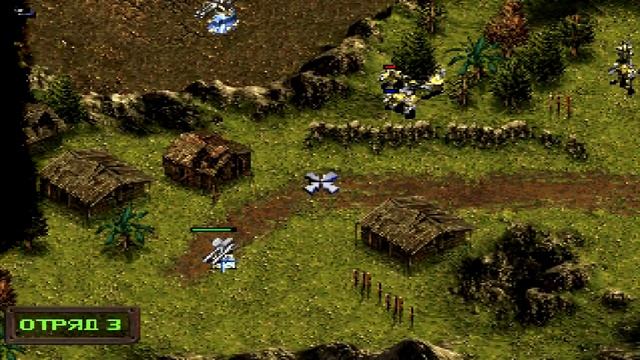 KKnD Krossfire PS1 Прохождение без комментариев - Series 9 (Роботы) - Миссия 4