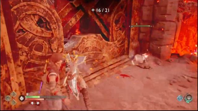 PS 4 God Of War Ragnarok #105 Доп Горнило Прохождение