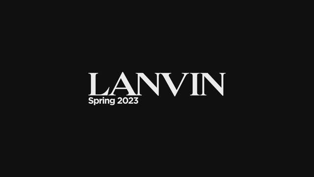 Показ коллекции Lanvin весна-лето 2023