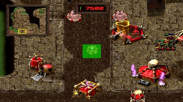 KKnD Krossfire PS1 Прохождение без комментариев - Evolved (Мутанты) - Миссия 13