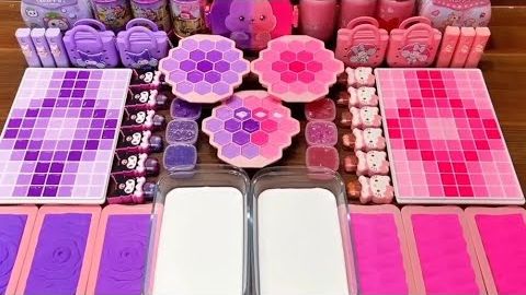 Слайм АСМР | Распаковка слаймов | Микс крутых слаймов