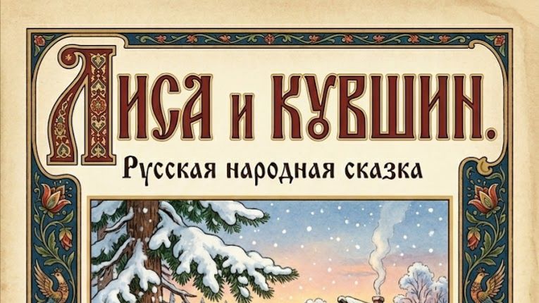 Лиса и кувшин. Русская народная сказка