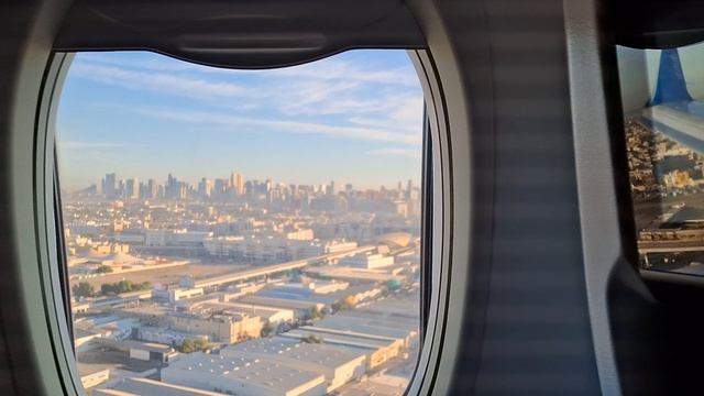 Перелёт из Санкт-Петербурга в Дубай. Вид из иллюминатора самолёта.