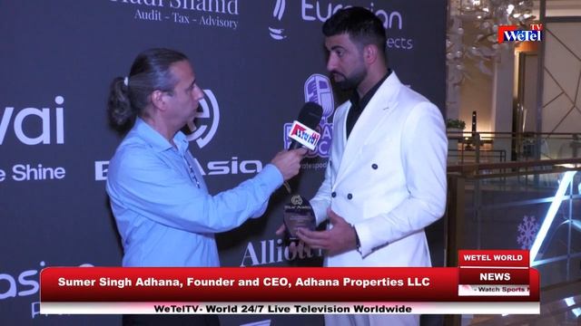 Sumer Singh Adhana, Founder and CEO, Adhana Properties LLC, on WeTel News UAE